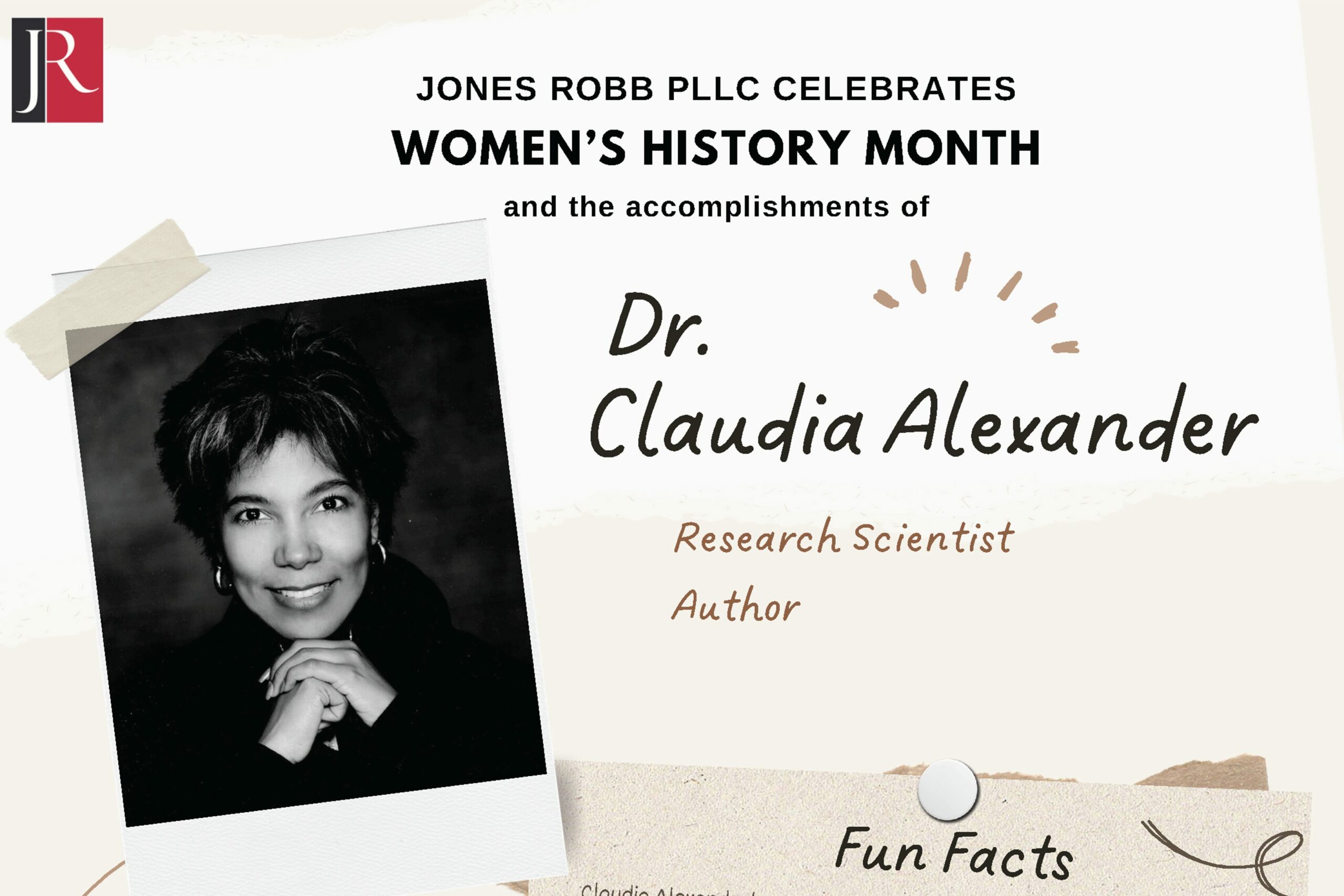 Claudia Alexander - Jones Robb